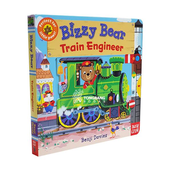 [원서] Bizzy Bear : Train Engineer (Board book) - 웅진책방