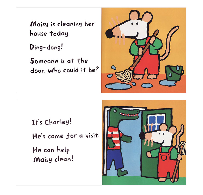 [원서] 메이지 Maisy Cleans Up (Paperback) - 웅진마켓